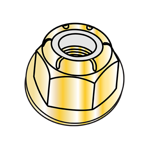 M6-1.0 Din6926/ISO7043 Metric class 8 Prevail Torque Nylon Insert Hex ...