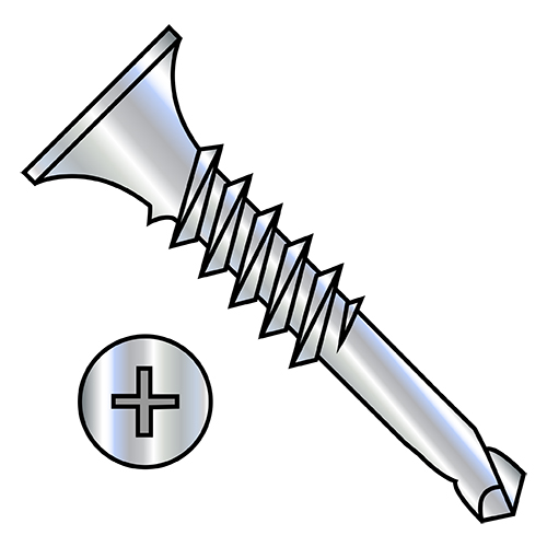 8-18X2 PHIL BUGL SDS PILOT POINT ZINC AND BAKE