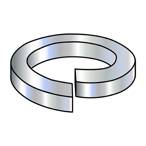 M8 Metric Din 7980 High Collar Split Lock Washer Zinc and Bake | Value ...