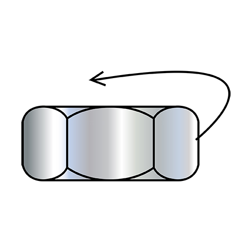 Left-Handed Threaded Hex | Value Fasteners